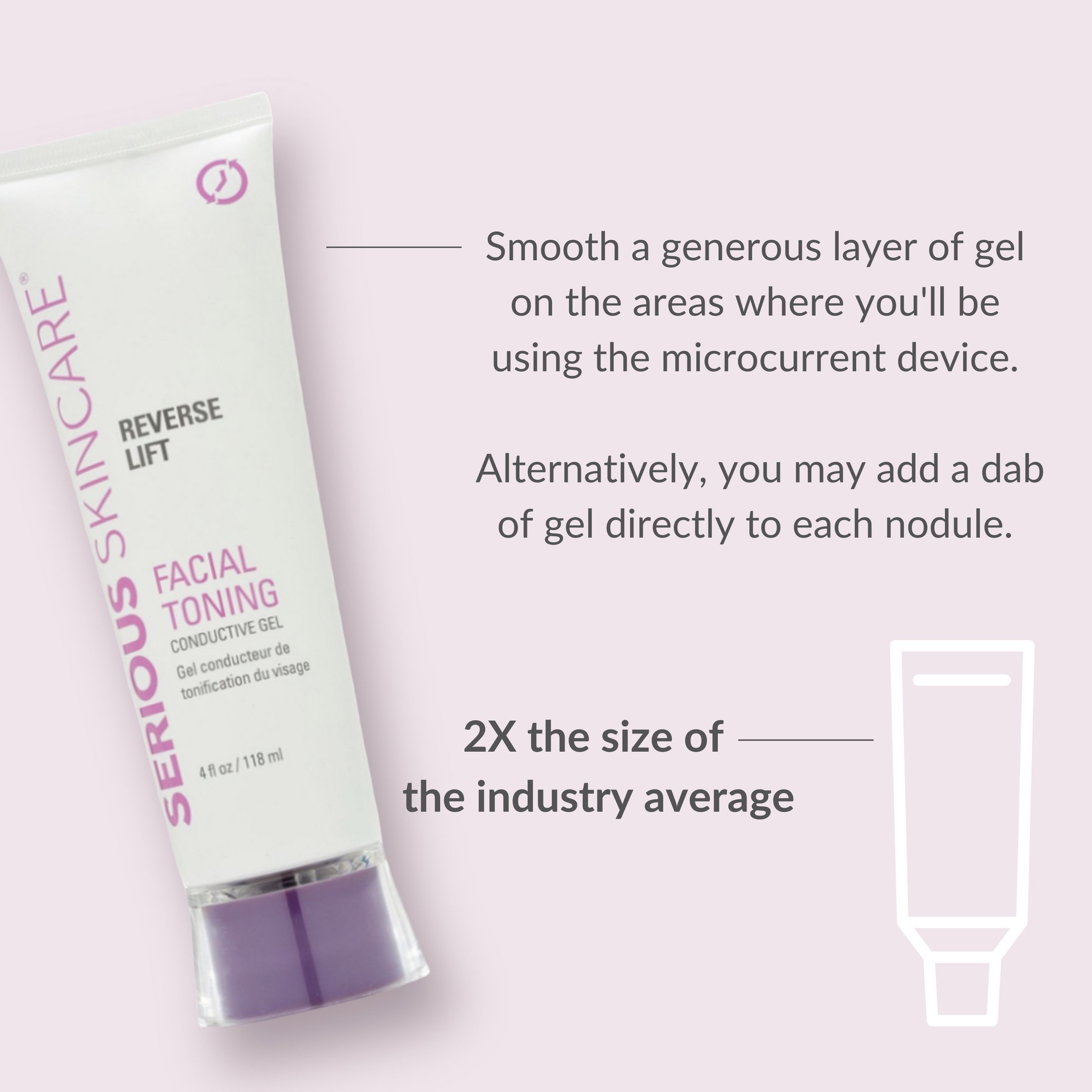 Reverse Lift Facial Toning Conductive Gel – Serious Skincare