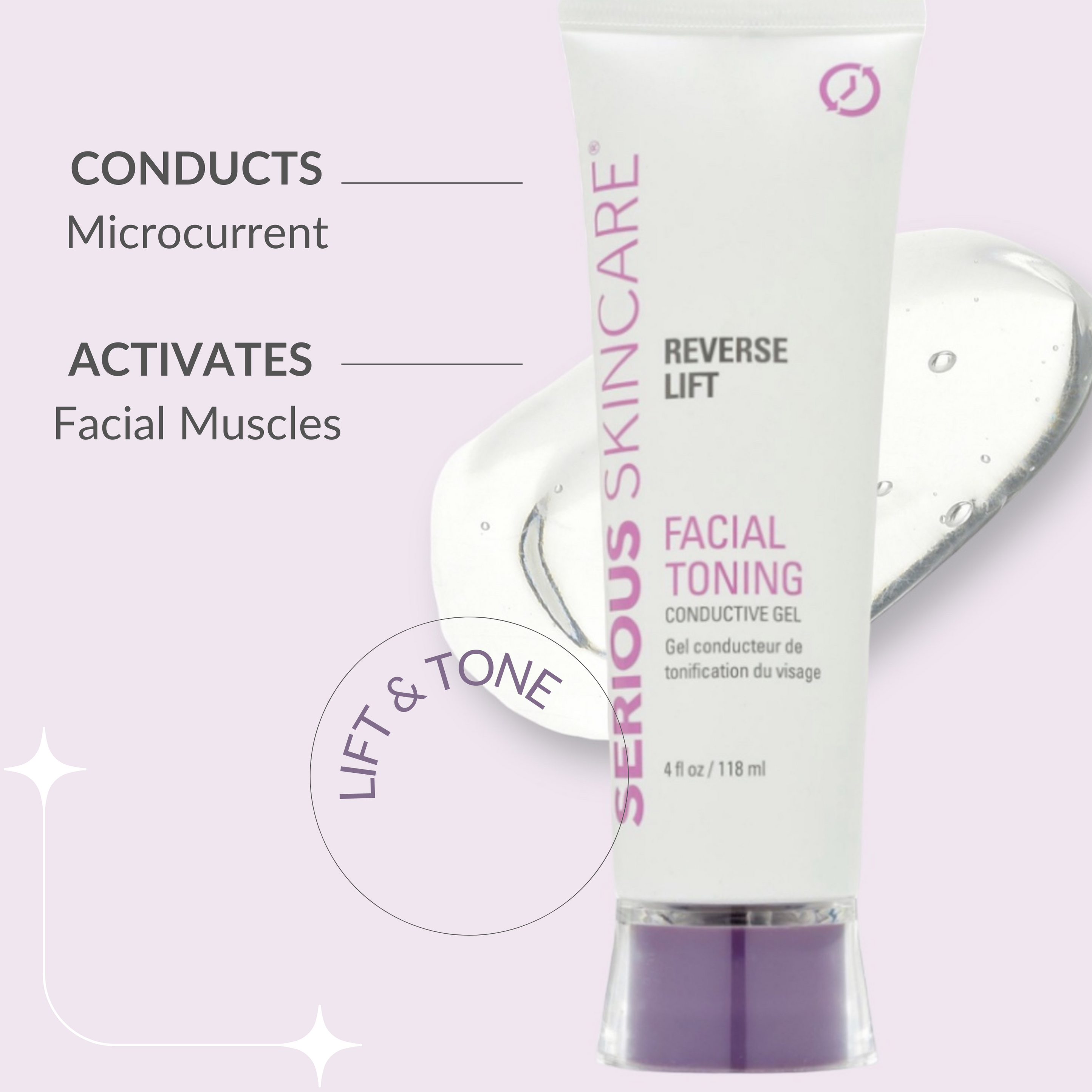 Reverse Lift Facial Toning Conductive Gel – Serious Skincare
